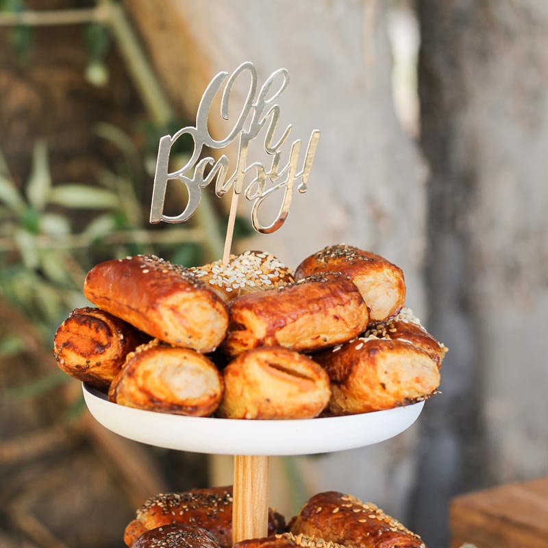 Topper Cake Oh Baby! – Oh Yeah! by Partylosophy