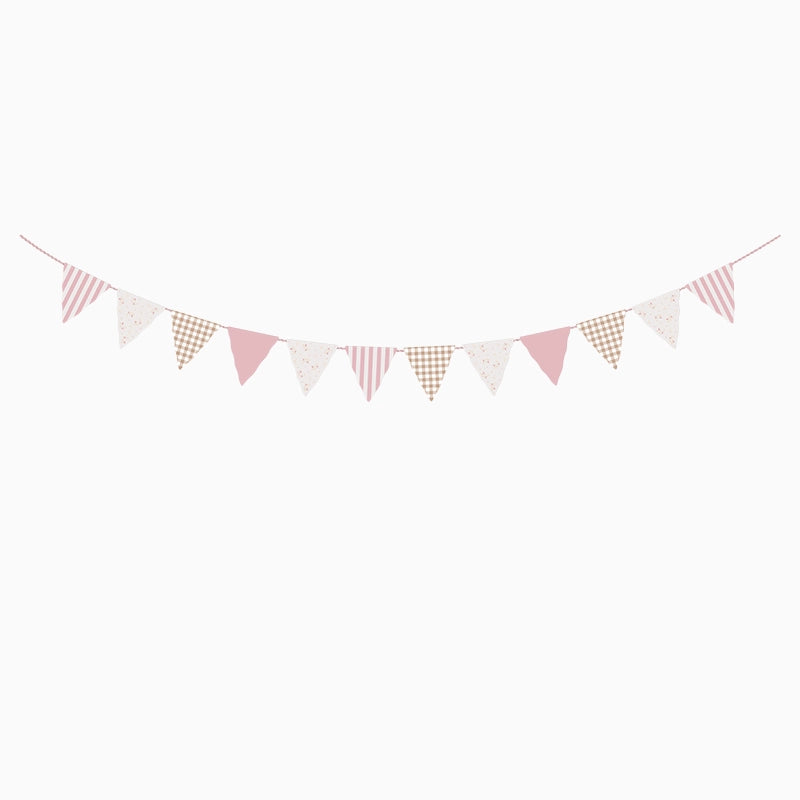 Pink Baby Bear Bunting Garland – Oh Yeah! by Partylosophy