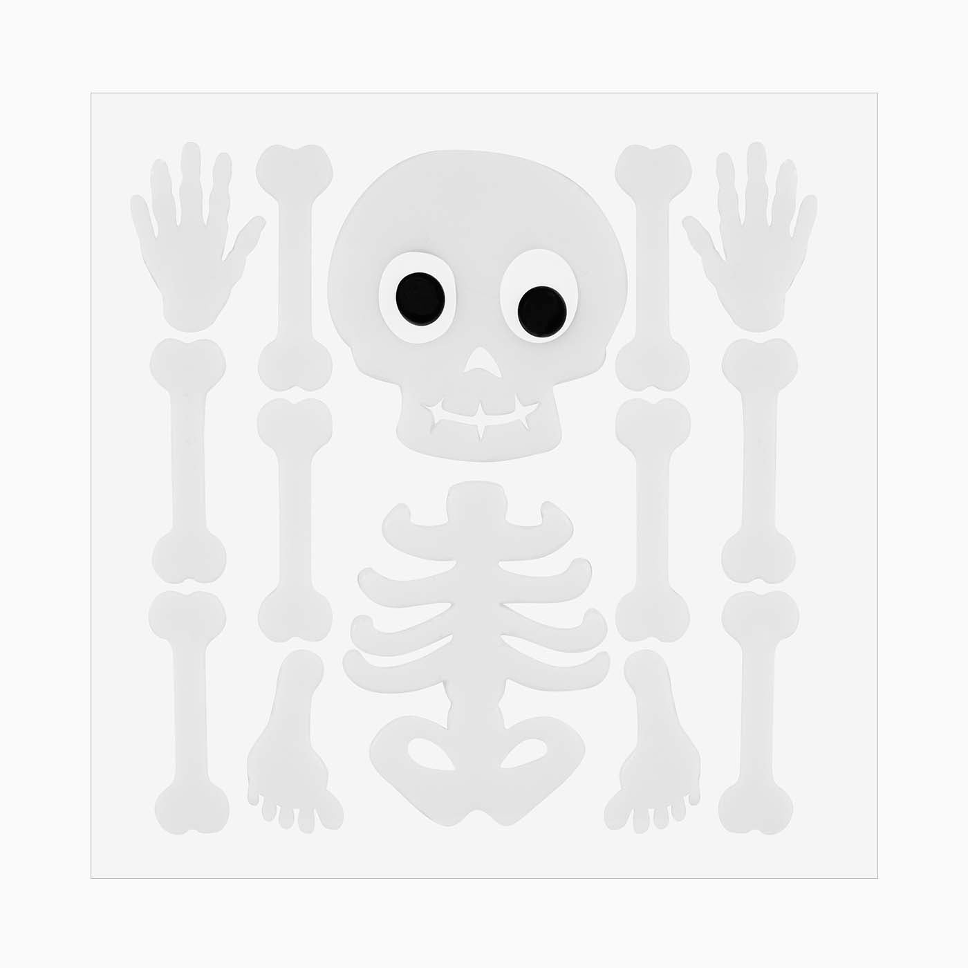 Halloween skeleton gel stickers – Oh Yeah! by Partylosophy