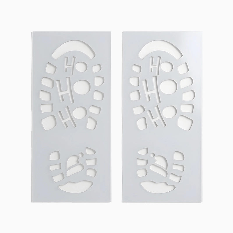 Footprints Template Santa Claus is coming! – Oh Yeah! by Partylosophy