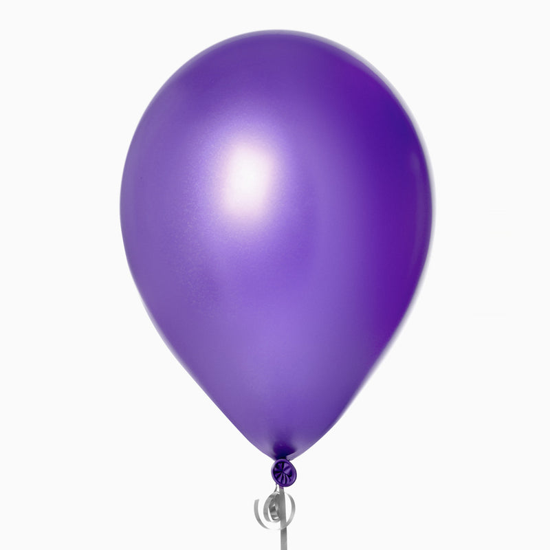 Ballon en latex 30 cm Purple métallique pour vos fêtes – Oh Yeah! by ...