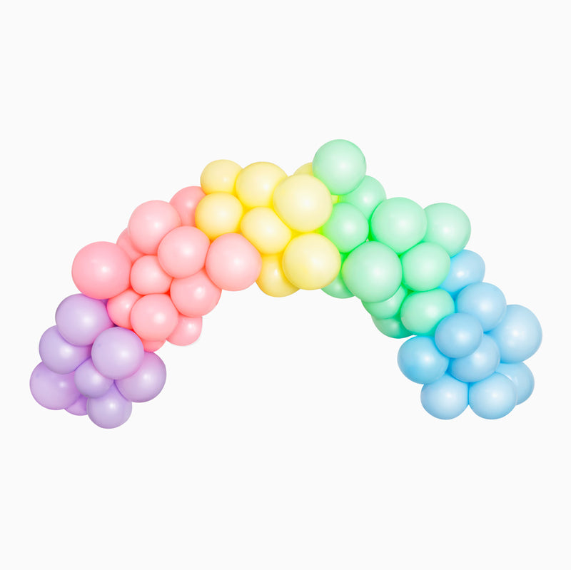 Set Arco Globos Látex Colores Pastel para decorar tu fiesta – Oh Yeah ...