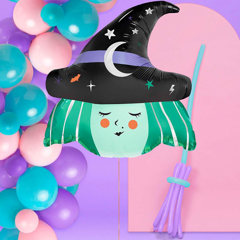 Globo Foil Bruja Truco o Trato Halloween – Oh Yeah! by Partylosophy