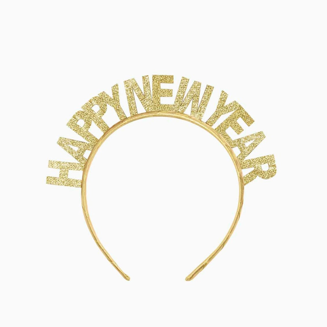 Diadema Nochevieja Talla Única Dorada 'Happy New Year' para tus fiestas ...