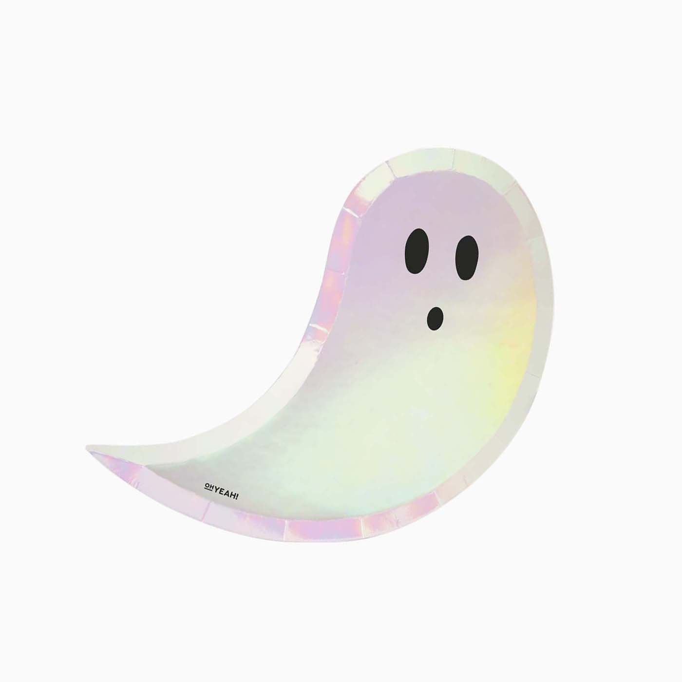 Plato Cartón Fantasma Truco o Trato Halloween - Decoración Festiva – Oh ...