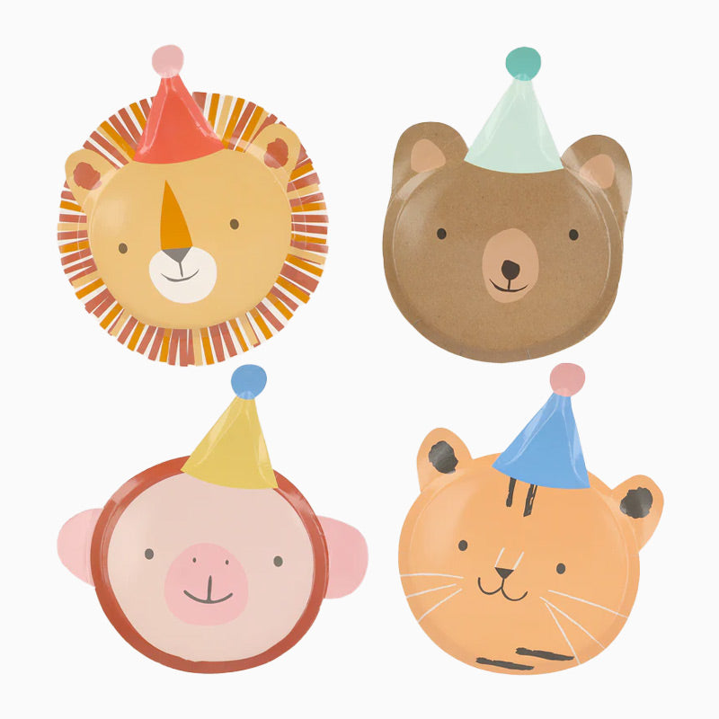 Animal and funny party cardboard dishes – Oh Yeah! by Partylosophy