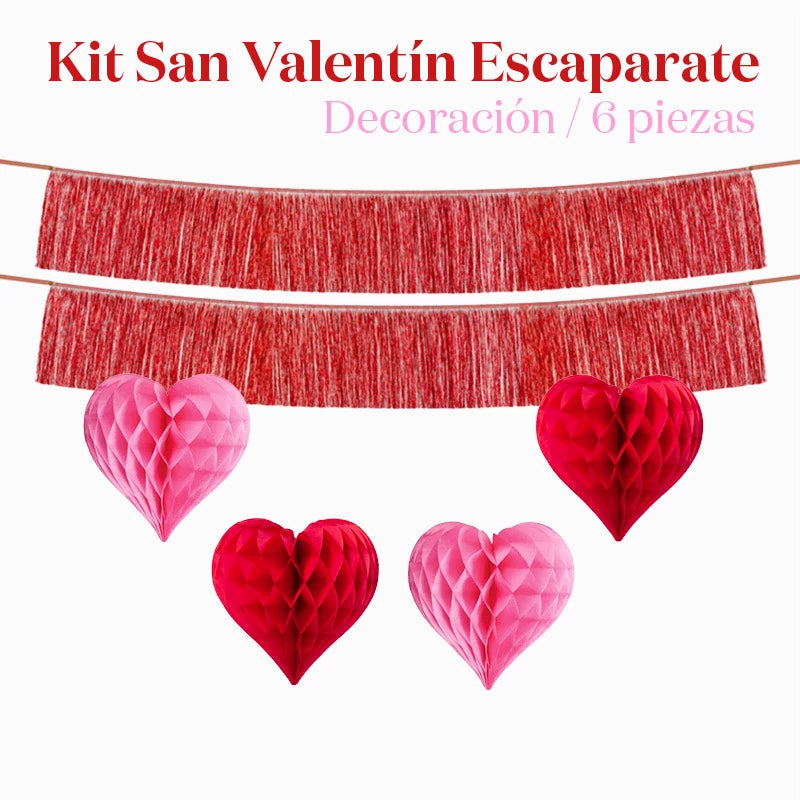 Kit San Valentín Escaparate 6 piezas – Oh Yeah! by Partylosophy