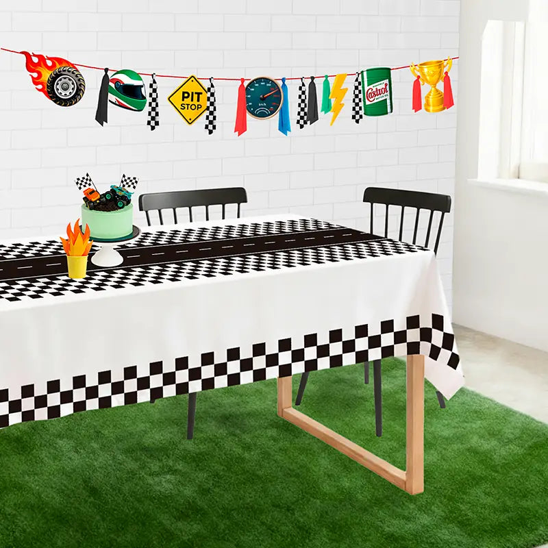 Toalha de Mesa Dobrada Impermeável Unicórnio 1,20 x 1,80 m para festas ...