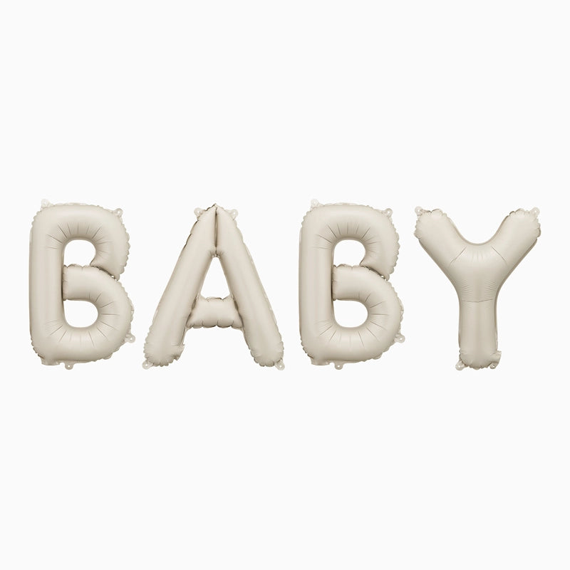 Globo Foil Crema Baby - Elegante y Moderno para Celebraciones – Oh Yeah!