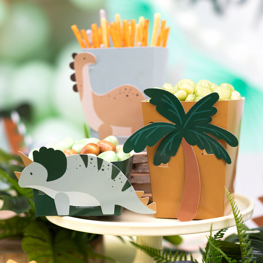 Dinosaurs snack boxes – Oh Yeah! by Partylosophy