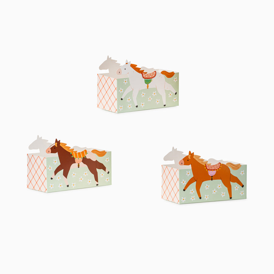 Caja Snacks Caballos - Pack de 3 cajas para fiestas temáticas – Oh Yeah ...