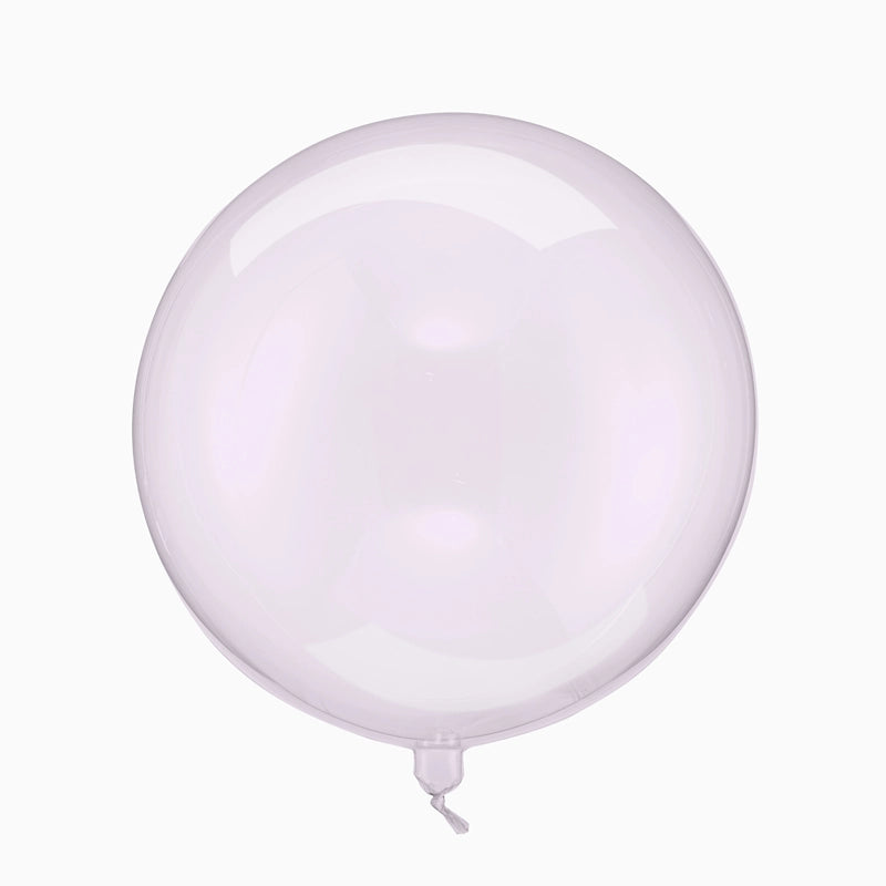 Globo Transparente 40 cm Lavanda - Elegancia para tus fiestas – Oh Yeah ...