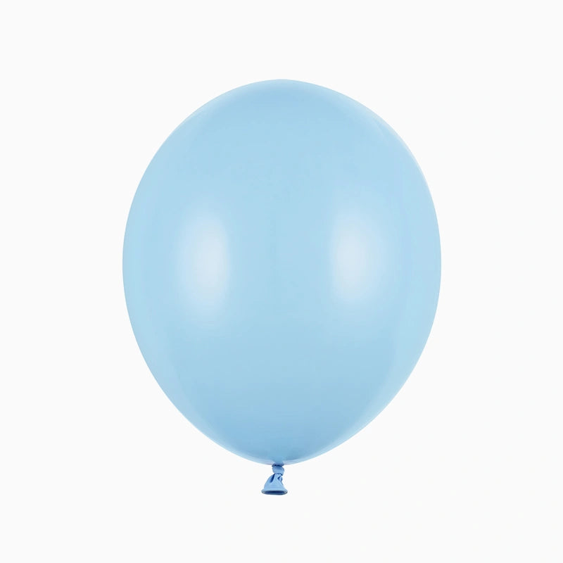 Latex Globe 23 cm Baby Blue - 10 Balloon Pack for Parties – Oh Yeah! by ...