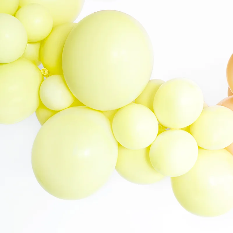 Ballon Jumbo Latex XXL 100 cm Jaune Pastel pour vos fêtes – Oh Yeah! by ...