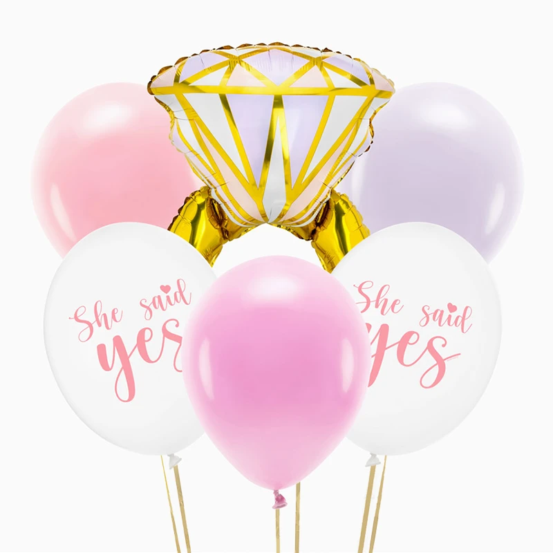 Set of 6 balloons bachelorette party – Oh Yeah! by Partylosophy