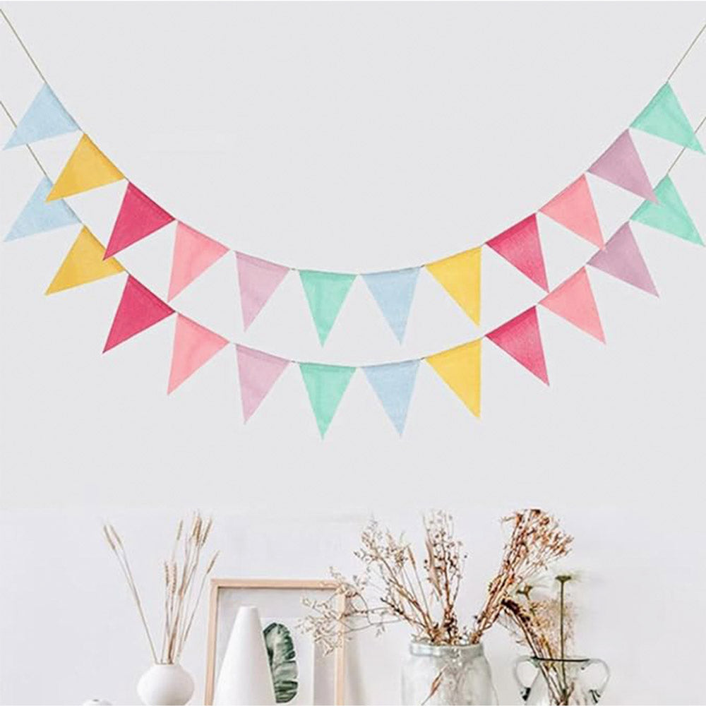Banderines Decorativos Pastel Tela – Oh Yeah! by Partylosophy