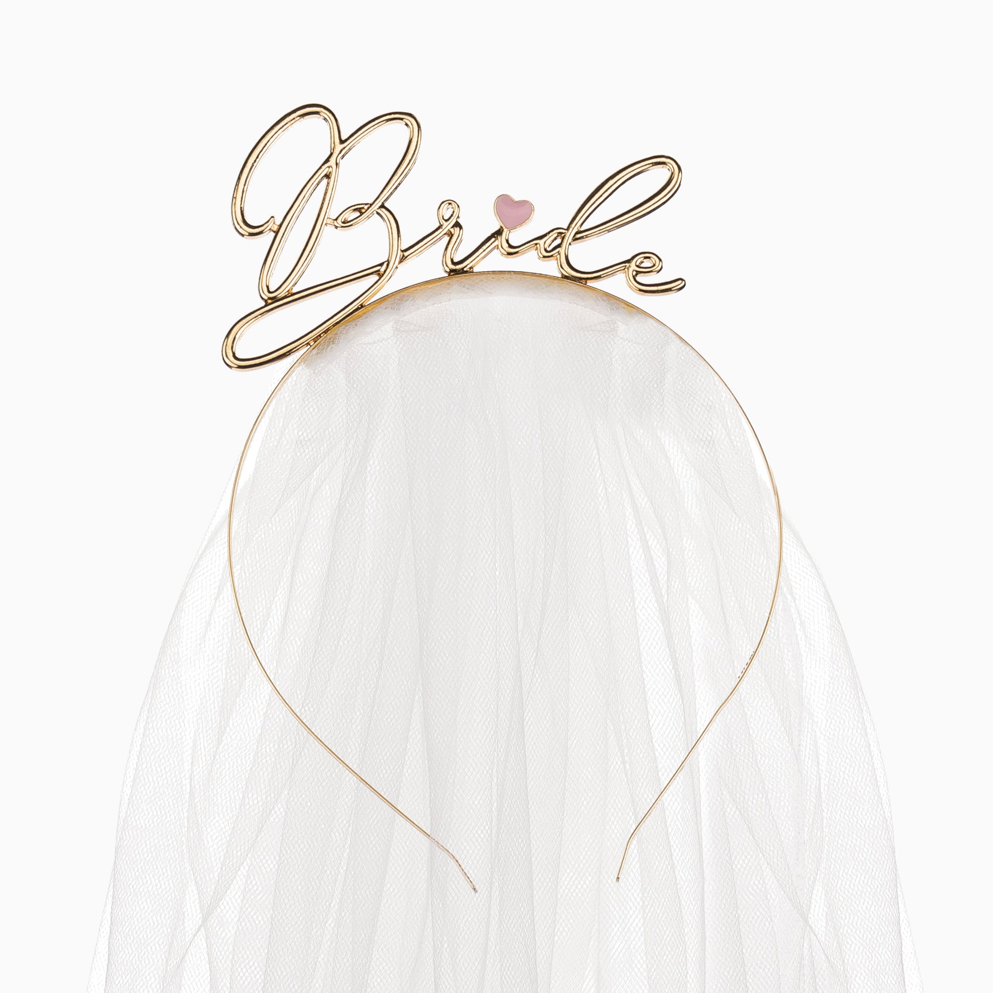 Diadema Novia "Bride" con Velo Despedida – Oh Yeah! by Partylosophy
