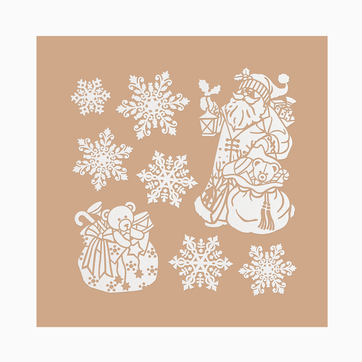 Decorative stickers Christmas Noel and snowflakes OH Yeah! By ...