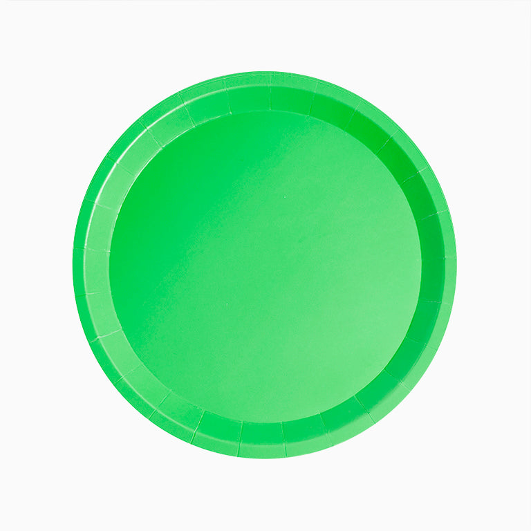 Plato basic color verde Oh Yeah! by Partylosophy