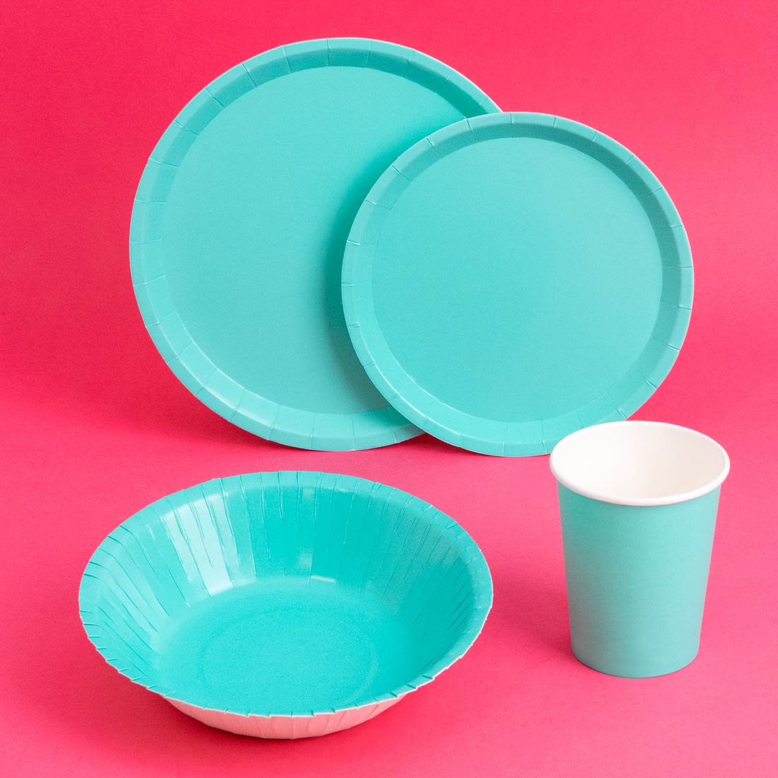 Plato basic color verde menta Oh Yeah! by Partylosophy