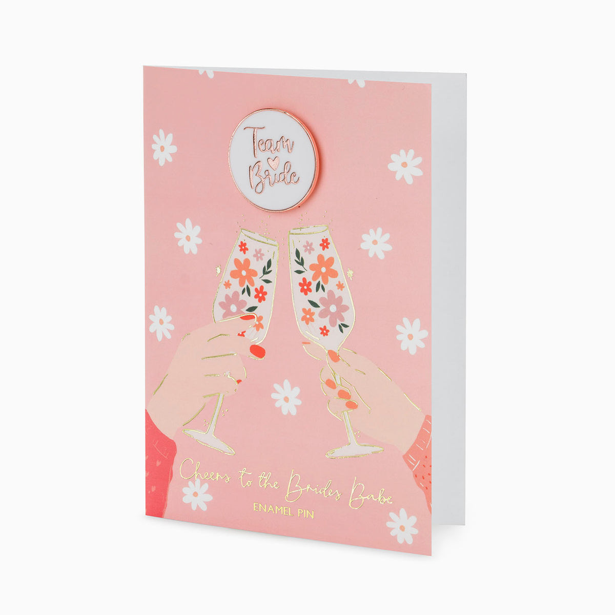 Tarjeta con Pin "Bride Team" – Oh Yeah! by Partylosophy
