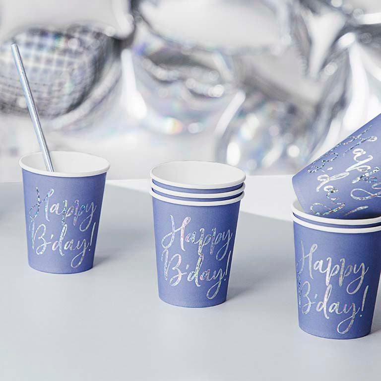 Vasos "Happy Birthday" – Oh Yeah! by Partylosophy