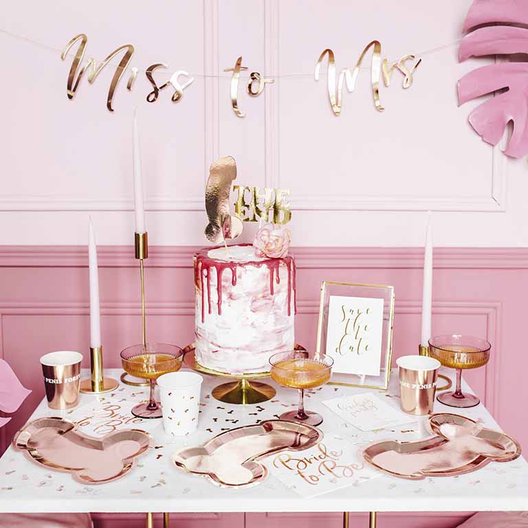 Topper Tarta Despedida de Soltera – Oh Yeah! by Partylosophy