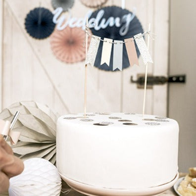 Topper Tarta Banderines – Oh Yeah! by Partylosophy